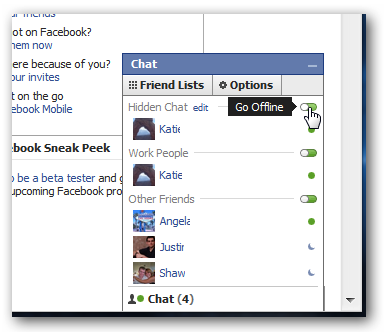Remain Offline or Hide from specific people on Facebook Chat - How to ...