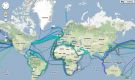 How are undersea cables laid in the oceans, Advantages over Satellite